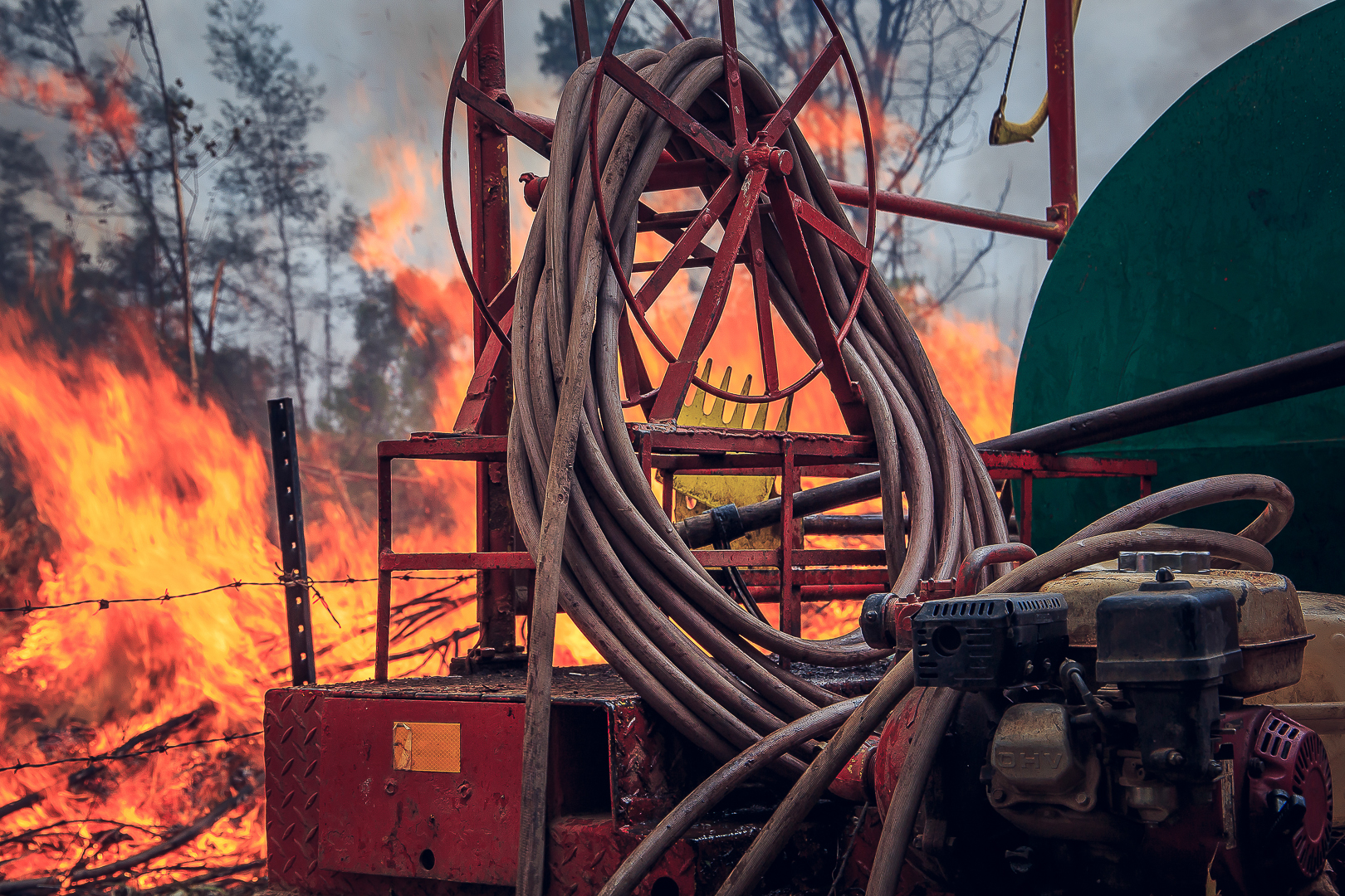 Farm Fire fighting equipment – Lianne Ashton Photography